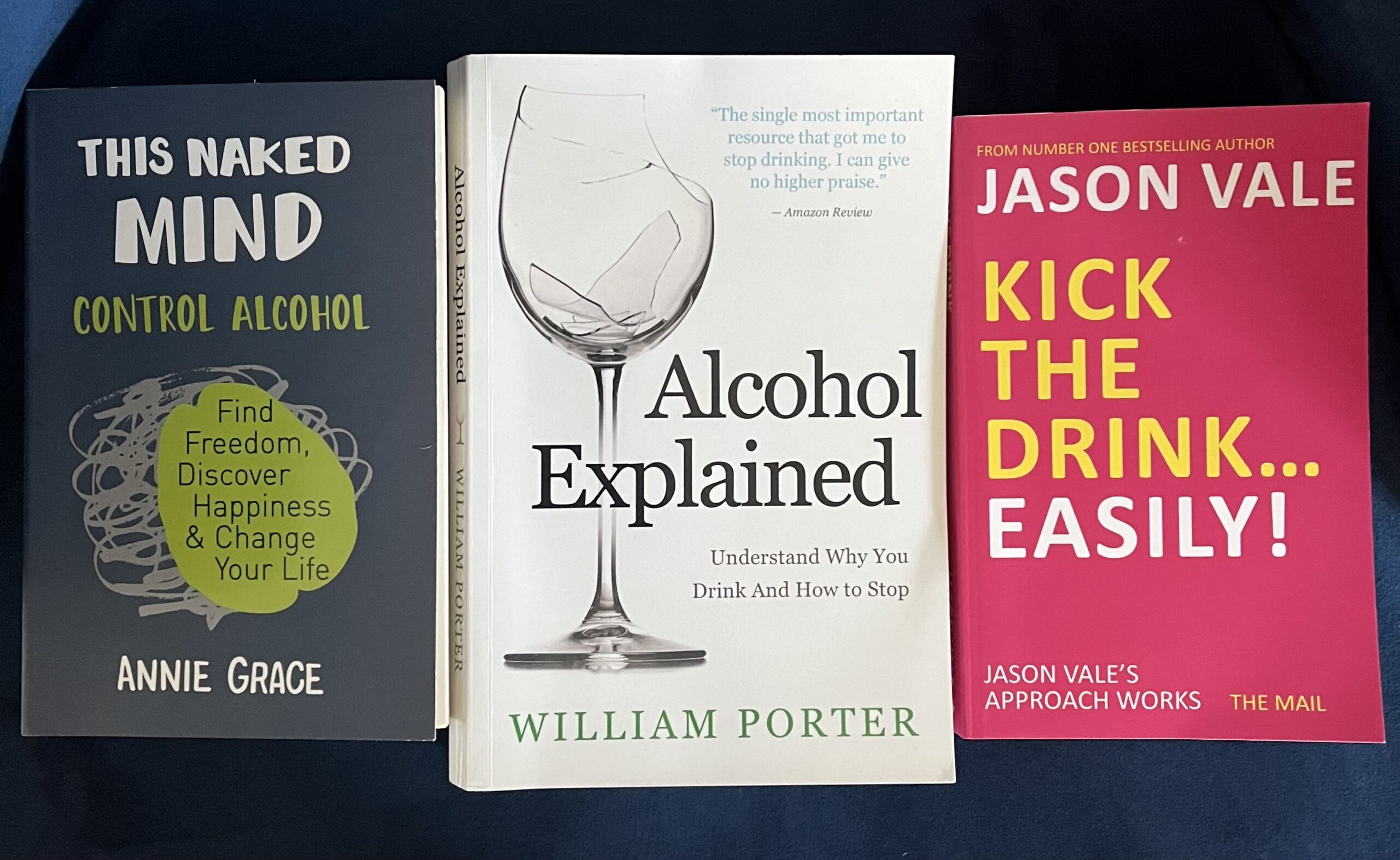 Freedom from Alcohol in Three Easy Books – Exploring Unpopular Culture